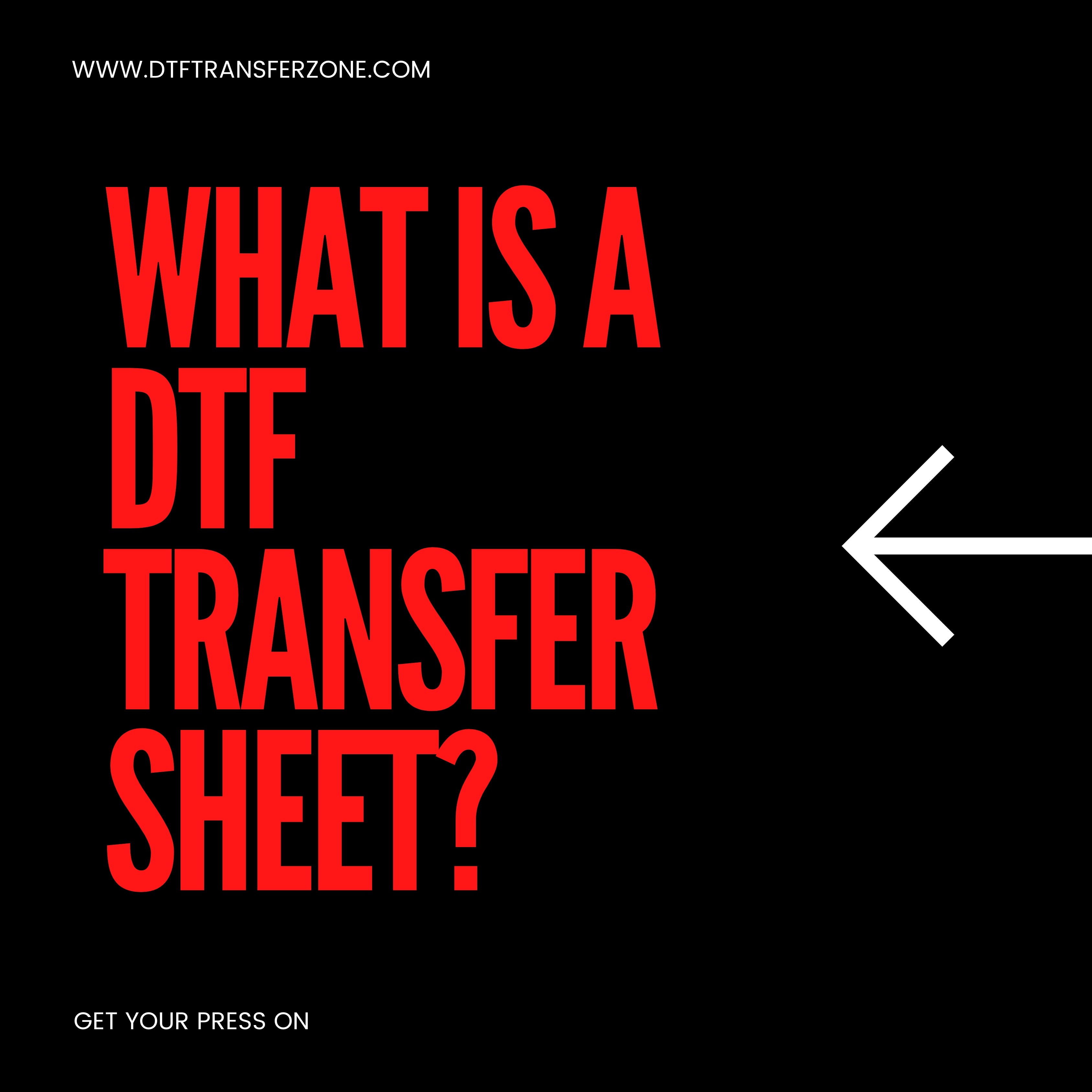 What is a DTF Transfer Sheet? – DTF Transfer Zone