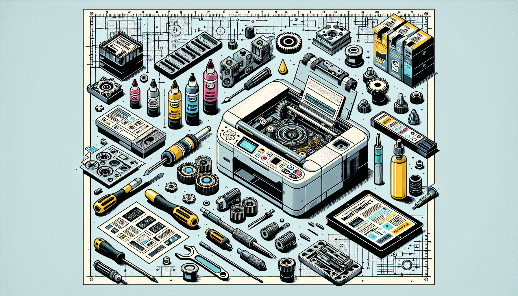 A Beginner's Guide to DTF Printer Spare Parts and Maintenance – DTF ...