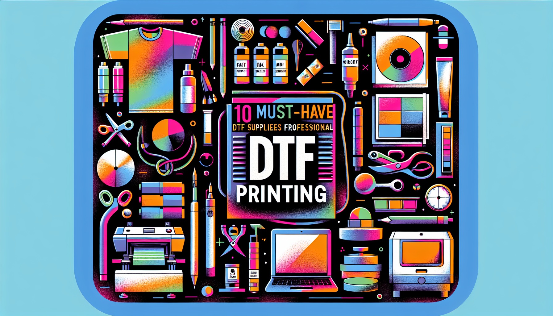 10 Must-Have DTF Supplies for Professional DTF Printing – DTF Transfer Zone
